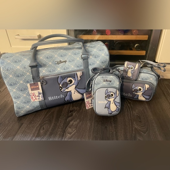 Disney | Bags | Nwt Lilo And Stitch Weekender Bag And Stitch Crossbody ...